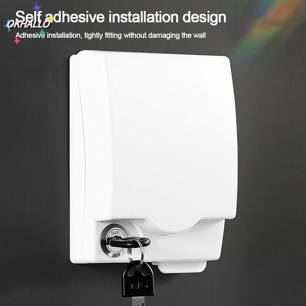 OKHALLO Switch Protective Cover, 86 Type Plastic Socket Waterproof Box ...