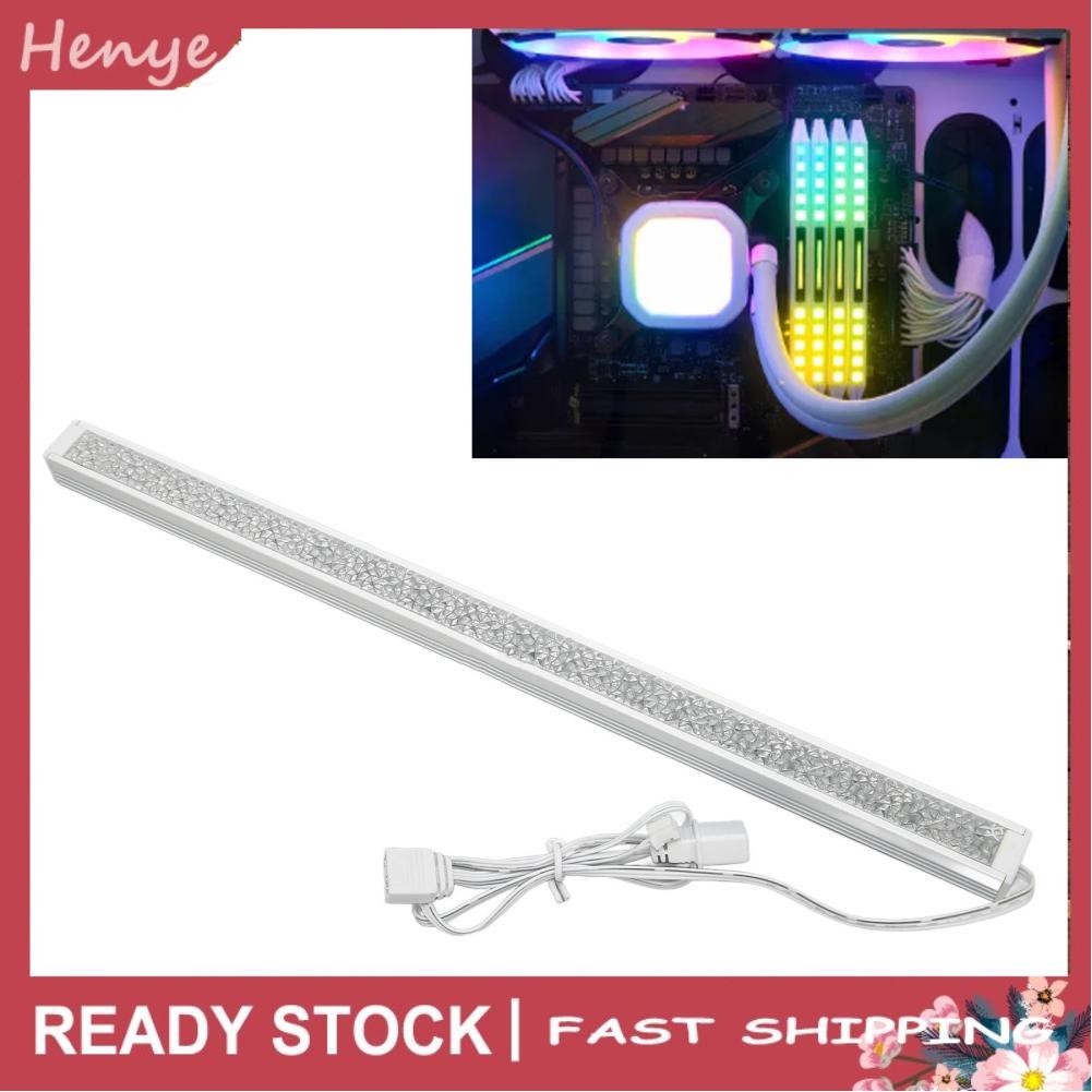 Henye PC Case Light Strip RGB ABS Material For Most Computer | Shopee ...
