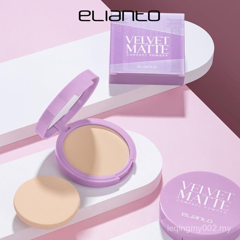 elianto Velvet Matte Compact Powder ( Natural coverage, light yet ...