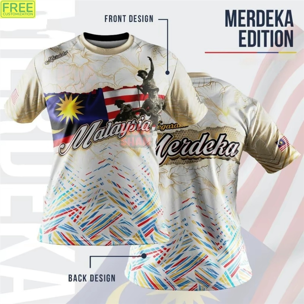 1957 Independence Day Clothing Jersey Malaysia 2025 Merdeka Clothes 68 ...