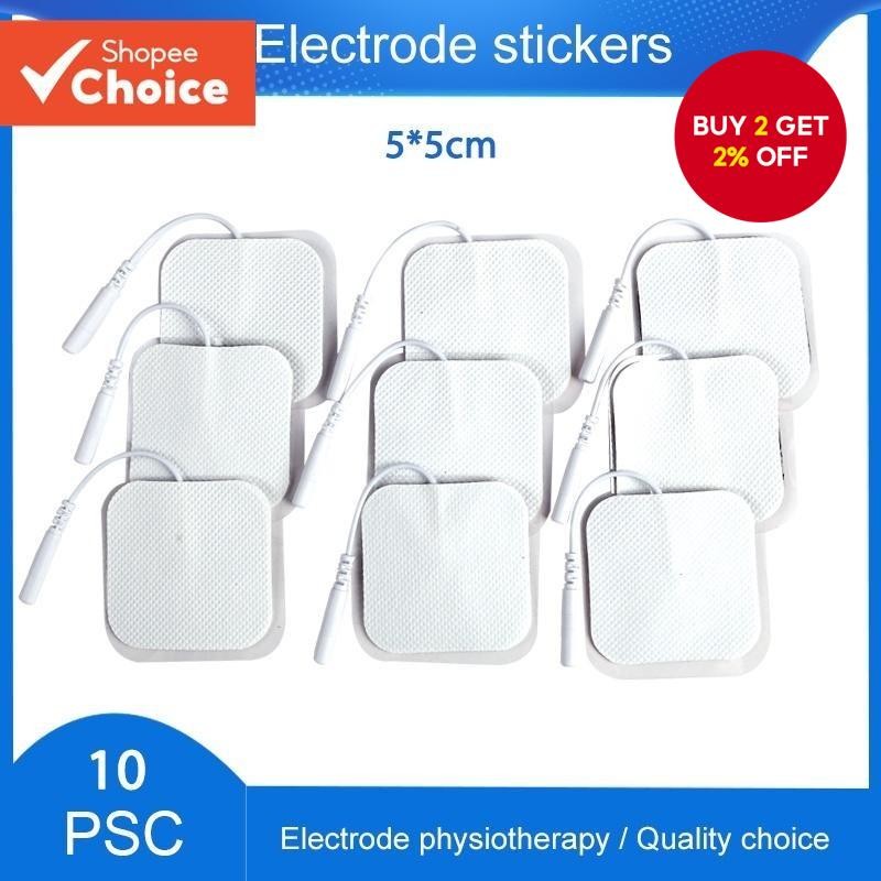 3Color Electrode Pads 5x5cm Nonwoven Fabric Needle Type with Tail for ...