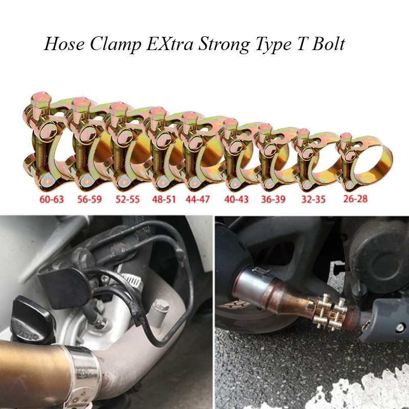 Stainless Steel Super Clamp Clip 32-39mm for Intercooler Radiator Turbo ...