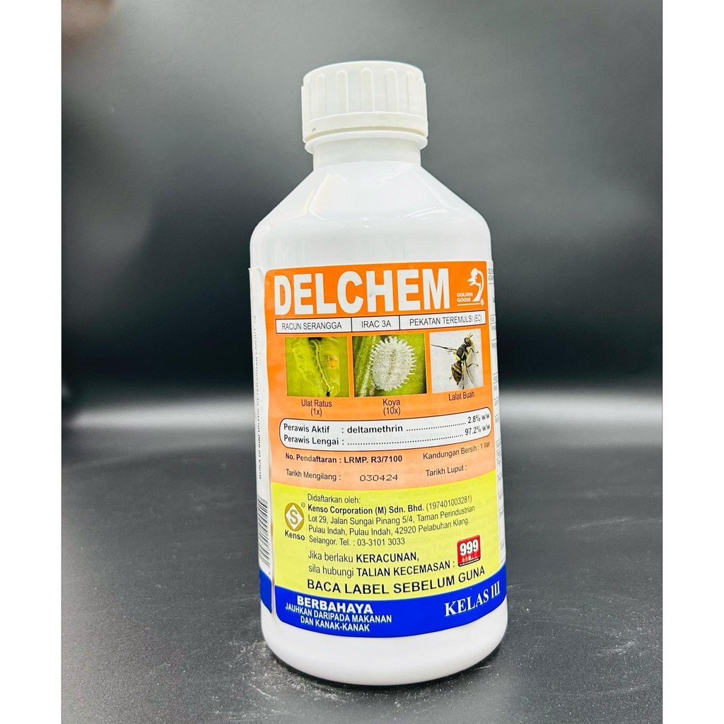 DELCHEM KENSO 1 LITER / Decis Deltamethrin Racun Serangga / Ulat Ratus ...
