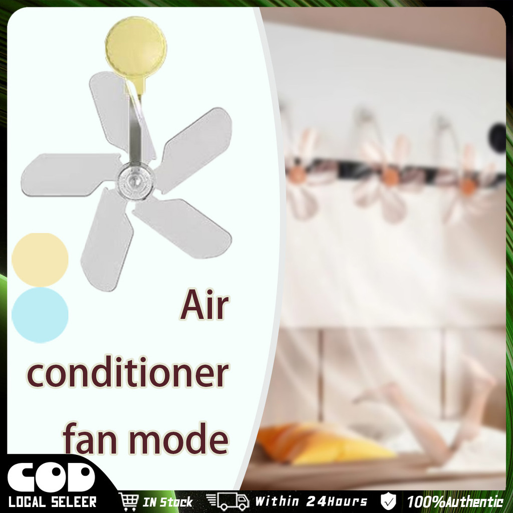Aircond guide 3PCS Air Conditioner Guide Fan Silent Anti Direct Blowing ...