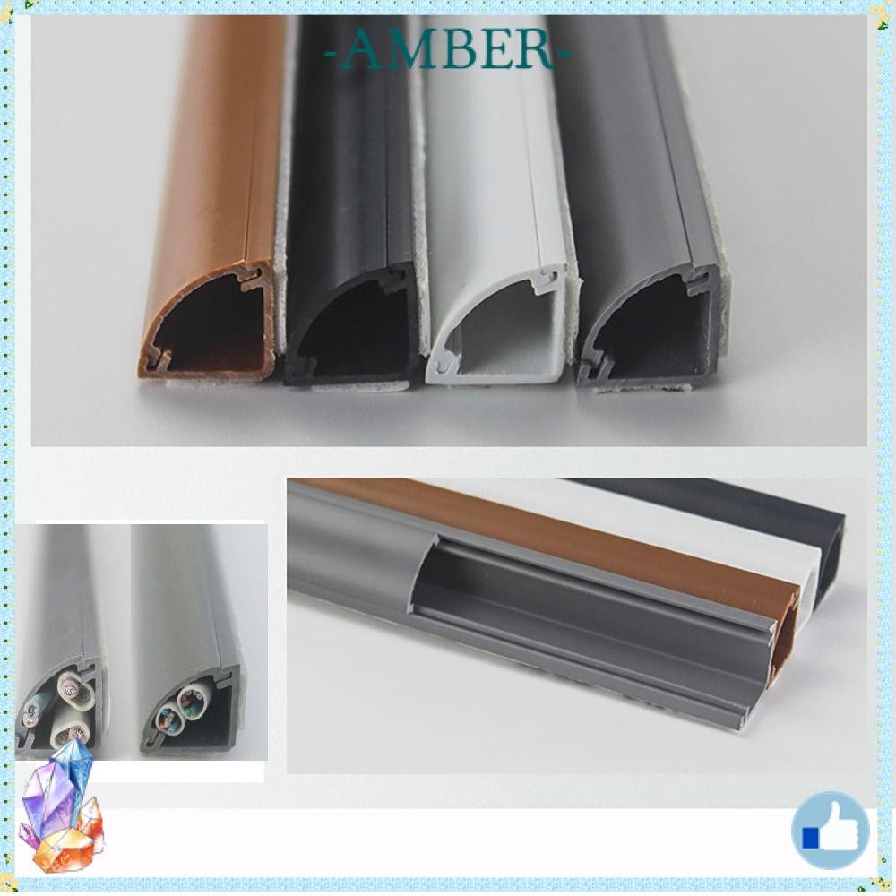 AMBER Floor Cord Cover, Triangle Durable Cord Protector, Cable Cover ...