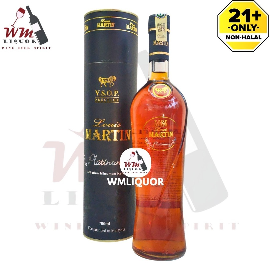 Louis Martin Platinum VSOP Prestige 700ML 🥃Brandy/Whisky/VSOP/Liquor ...