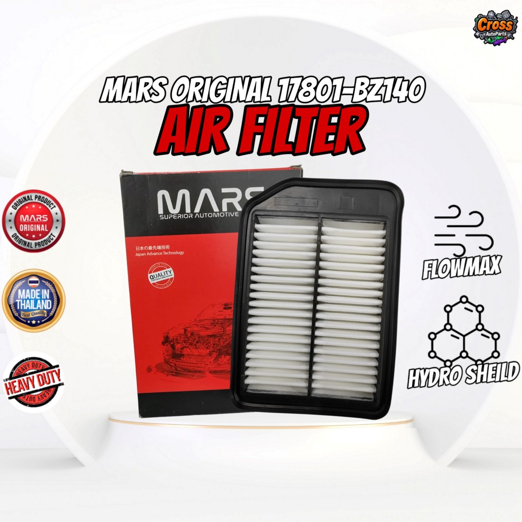 🔥MARS🔥AIR FILTER - PERODUA BEZZA 1.0 , PERODUA AXIA 2018 ABOVE | Shopee ...