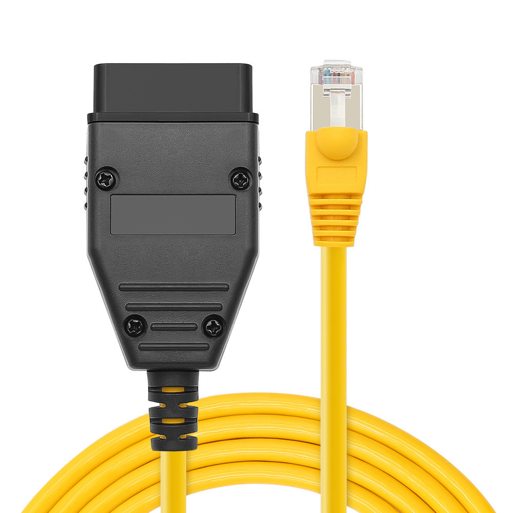 E-SYS ICOM ENET OBD Interface Cable | Ethernet to OBD Coding Cable for ...