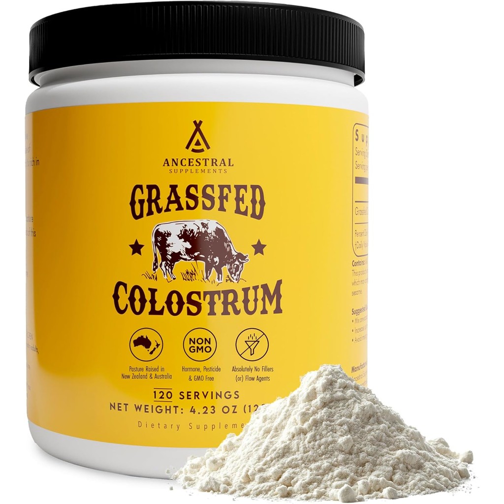 Ancestral Supplements Bovine Colostrum Powder - Grass Fed, Freeze Dried ...