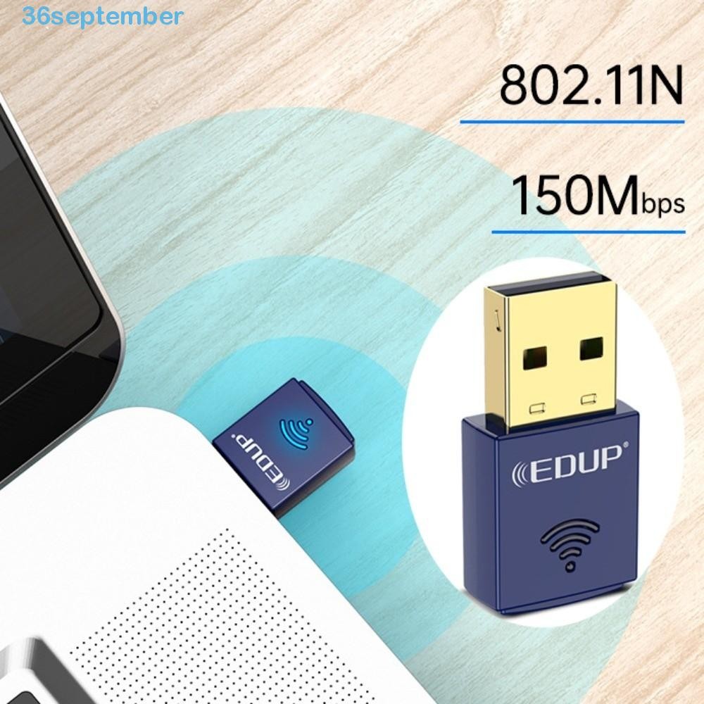 SEPTEMBER Mini WiFi Adapter, 150Mbps Bluetooth 4.0 USB Network Card, Wi ...