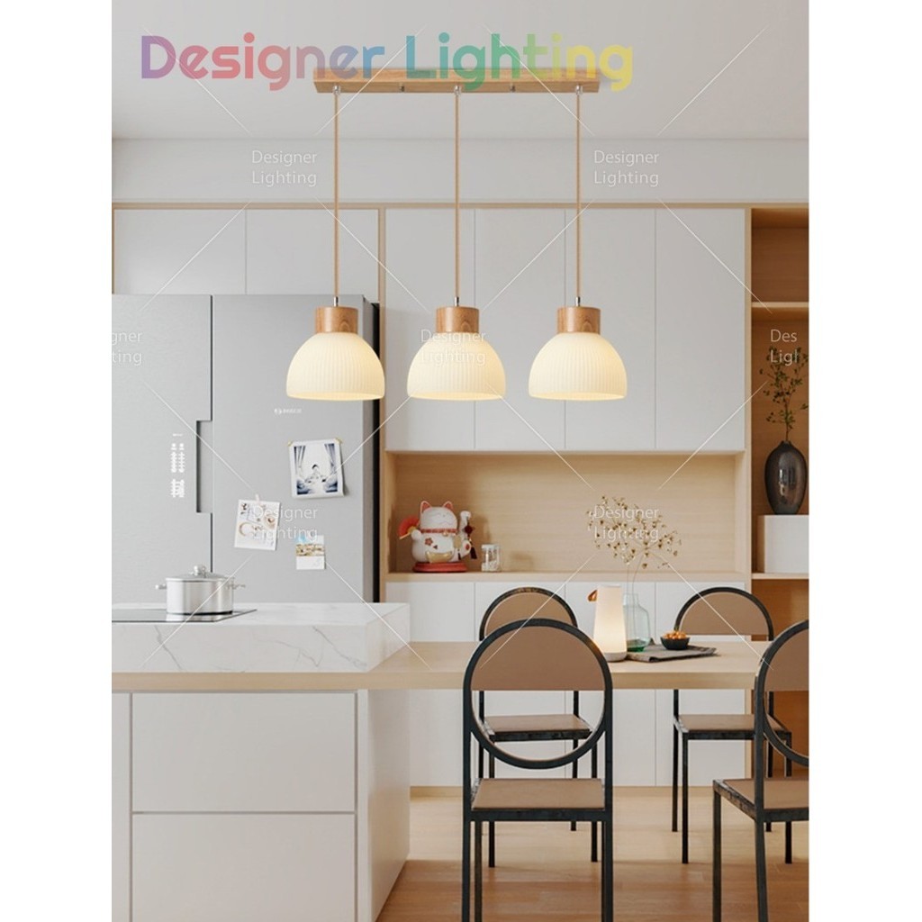 Designer Light Muji Style Lamp Wood Hanging Lamp Nordic Lamp Dining ...