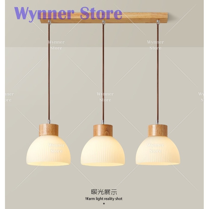 Designer Light Muji Style Lamp Wood Hanging Lamp Nordic Lamp Dining ...