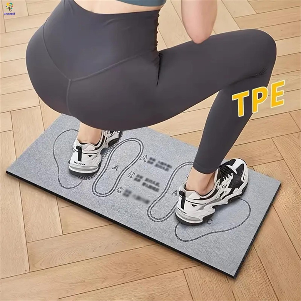 TPE Squat Mat Knee Matmsquat Mat Thick Exercise Kneeling Mat | Shopee ...