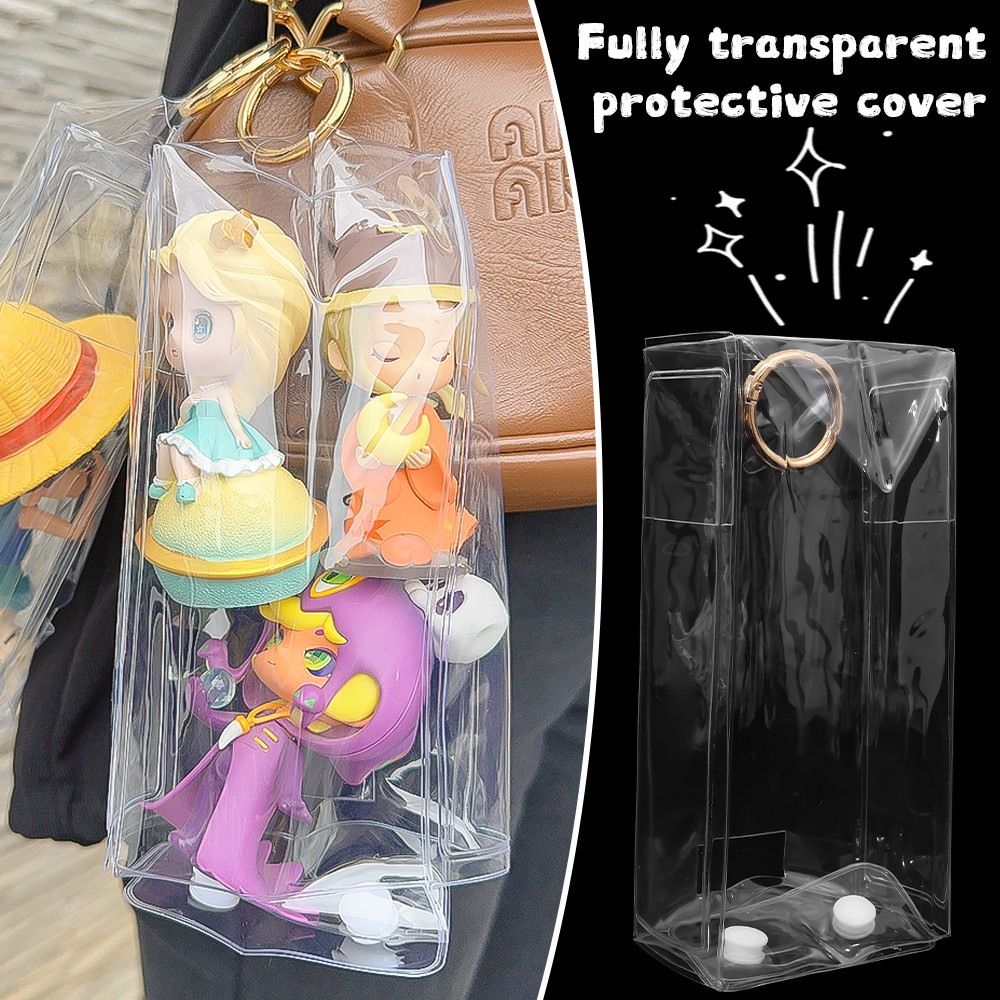 Transparent Protective Sleeve - Plush Doll PVC Storage Bag - Furry Toy ...