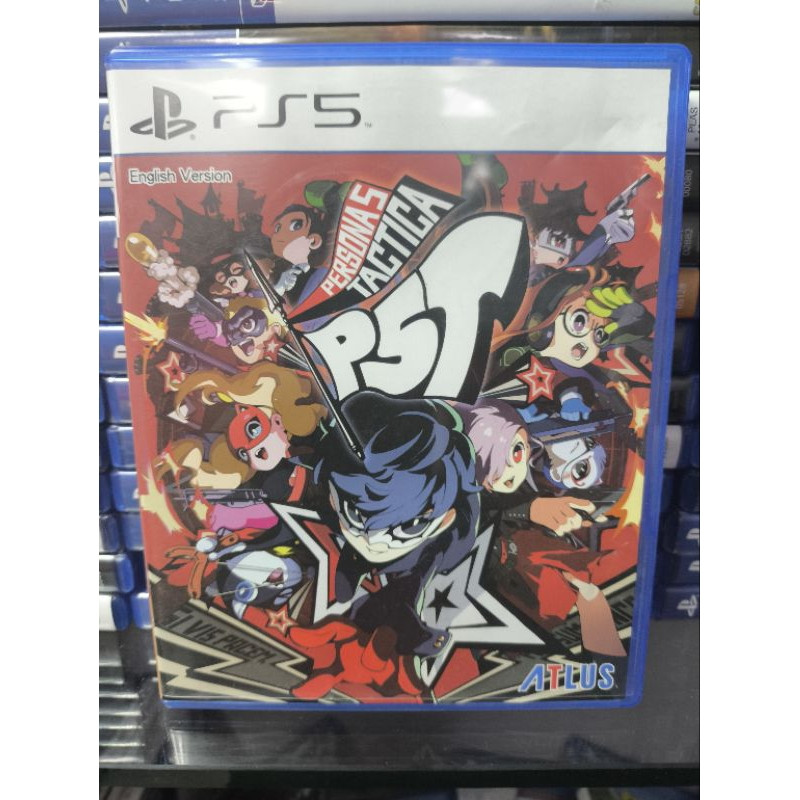 Used PS5 Game PST Persona 5 Tactica R3 Asia English 中文版 女神默示录 5 战略版 ...