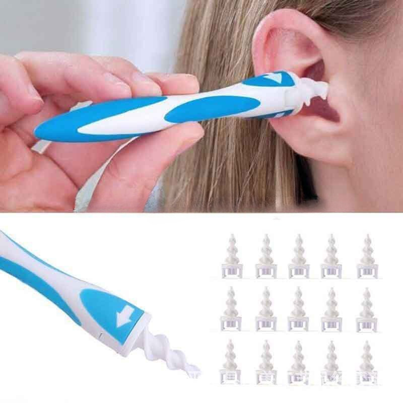 Ready Stock 16pcs Q Grips Earwax Remover, Silicone Ear Pick Earwax ...