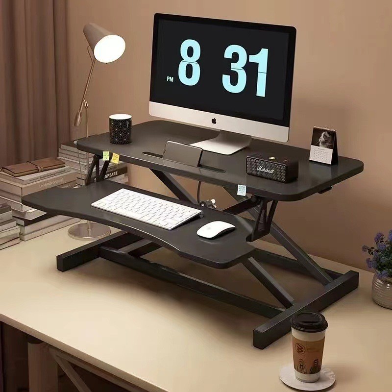 Standing Notebook Pneumatic Lifting Desk Folding Computer Desk Desk ...