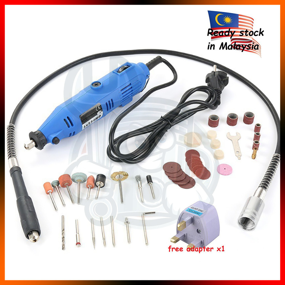 3mm Full Set Electric Drill Grinder Die Grinder Rotary Tool Flexible ...