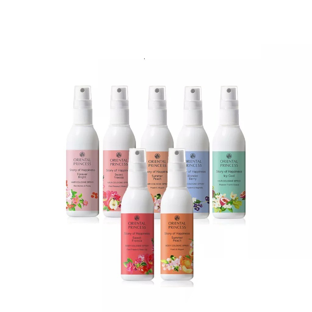 Oriental Princess Story of Happiness Hair Cologne Spray (100ml)/Body ...