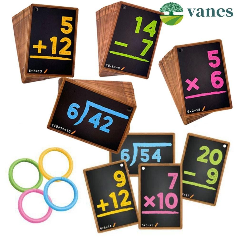 VANES Montessori Learning Cards, Matching Games Addition Math Education ...