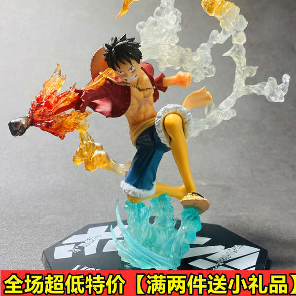 Set penuh model perhiasan figura One Piece Luffy Zoro Esro anime ...