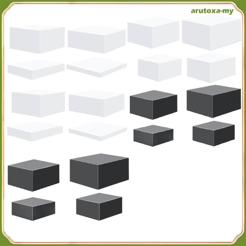 [ArutoxaMY] 4x Acrylic Display Riser Box Nesting Riser for Buffet Table ...