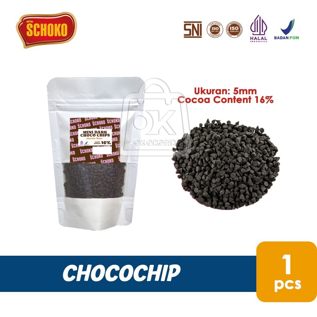 Choco Chips SCHOKO Dark Mini Chocolate (Repack) | Shopee Malaysia