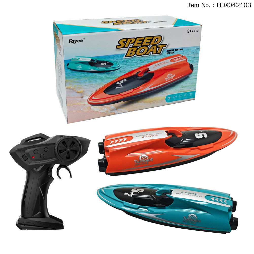 Cross-border Water Competition Boat Waterproof Rechargeable Racing Toy ...