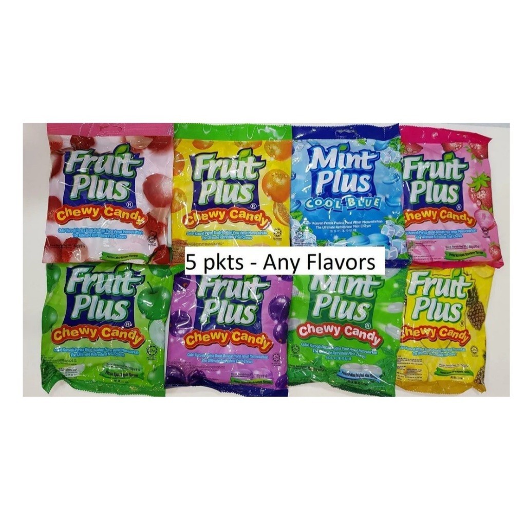 FRUIT PLUS 100~120G - (ASSORTED FLAVORS) | Shopee Malaysia