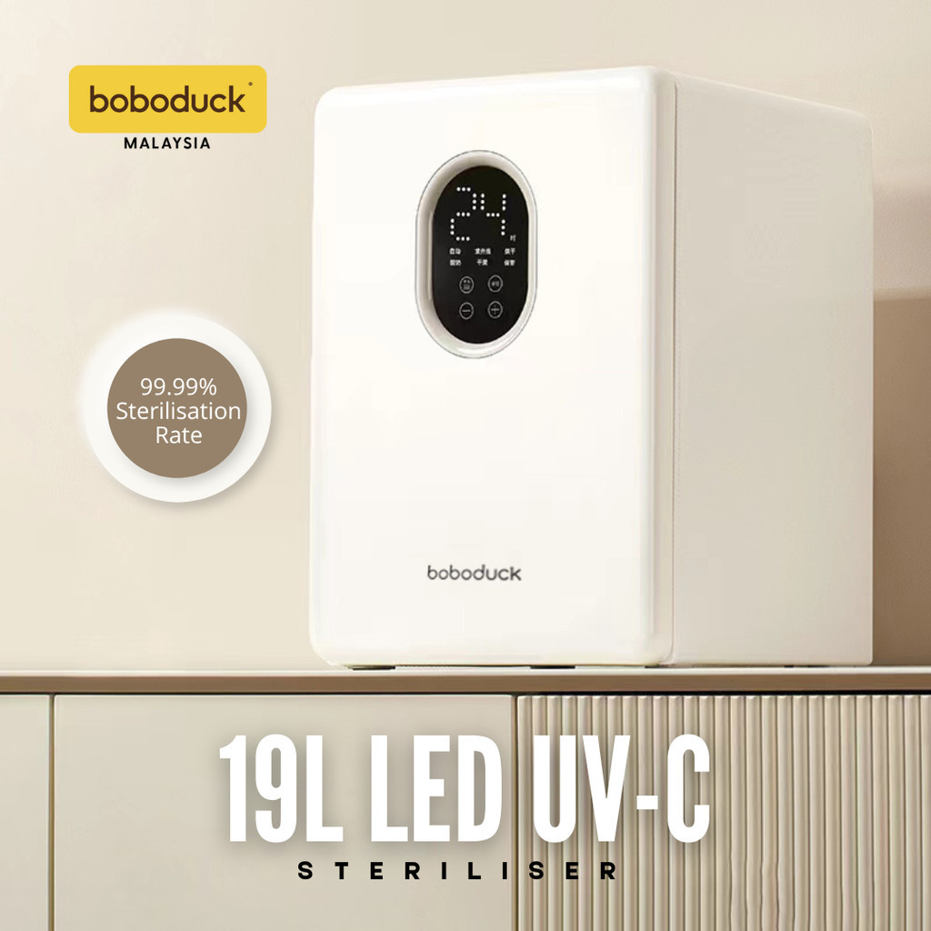 Boboduck - LED UVC Sterilizer 19L 19LED ( WHITE ) - 1 YEAR WARRANTY ...