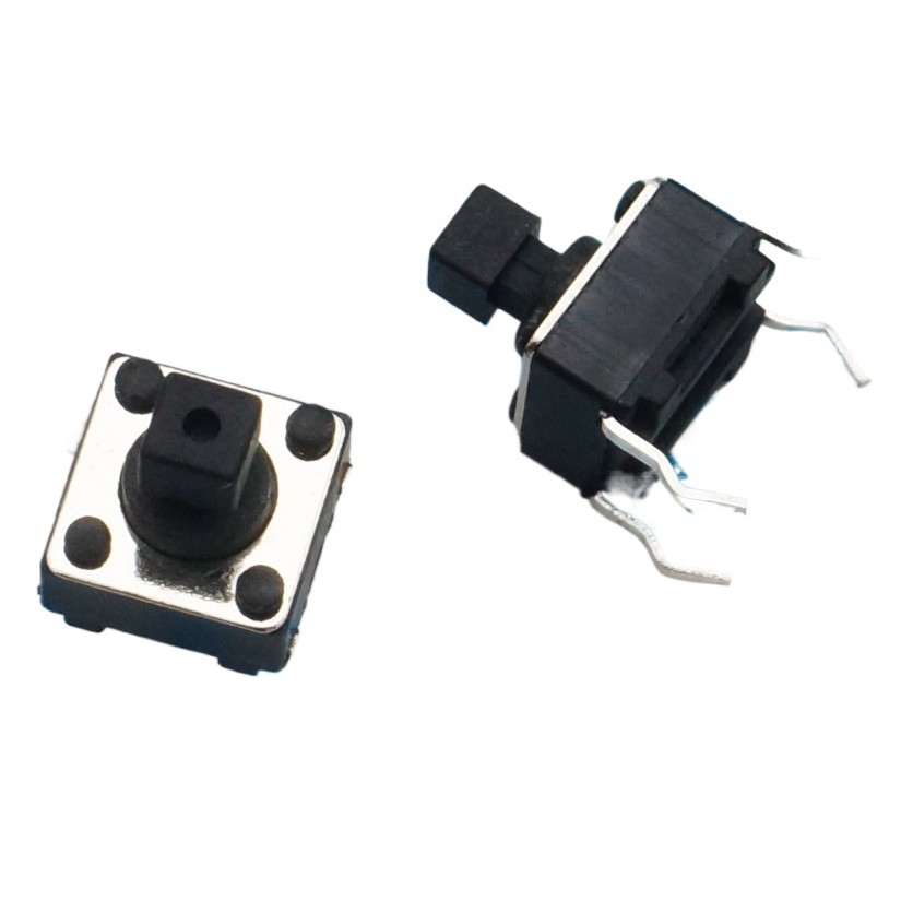 6 * 6 Push Button Switch In-line Patch Light Touch Switch Push Button ...