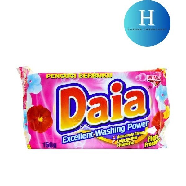 Daia Detergent Bar Floral 3pcs 150g | Shopee Malaysia