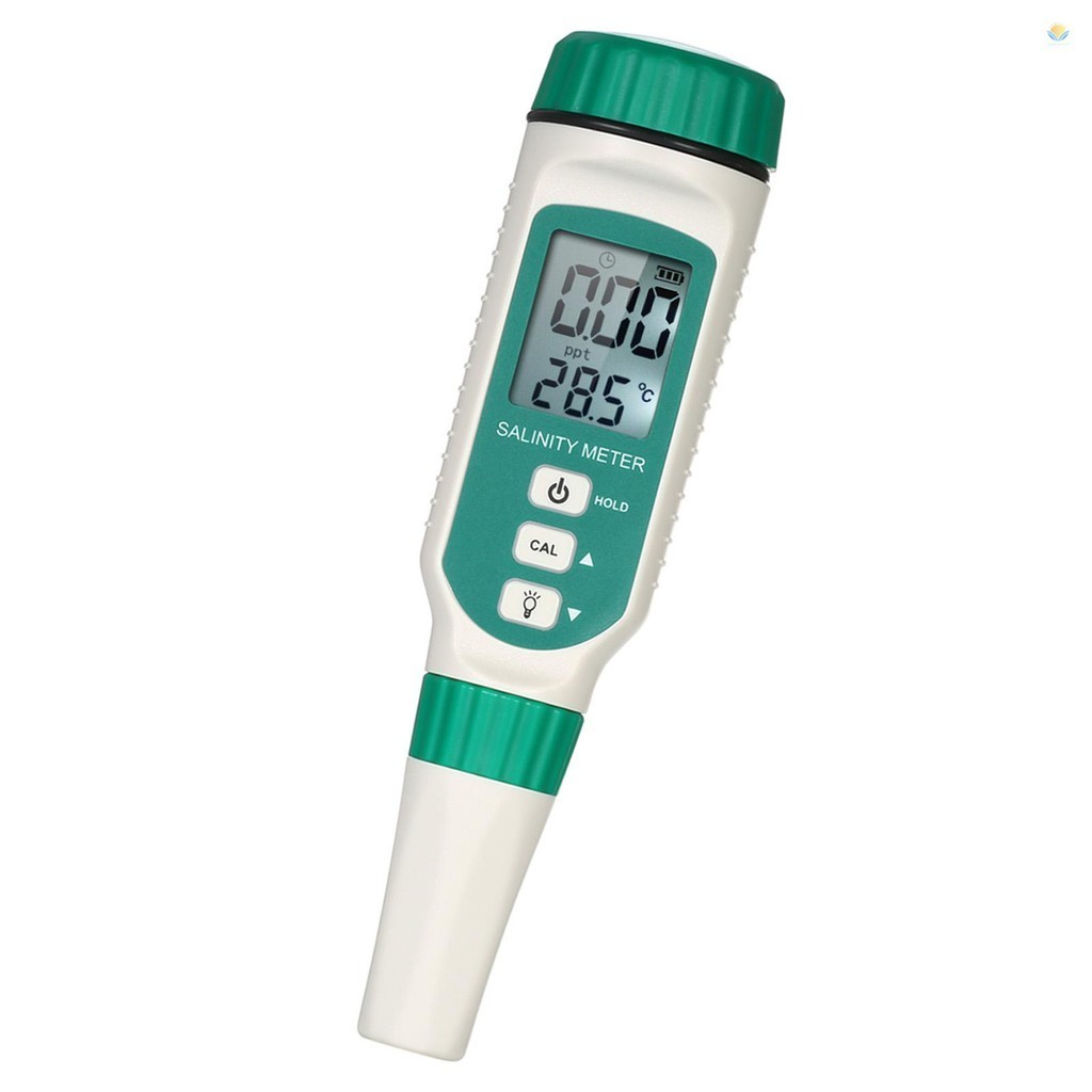 SMART SENSOR Portable Salinity Meter Handheld ATC Salinometer Halometer ...
