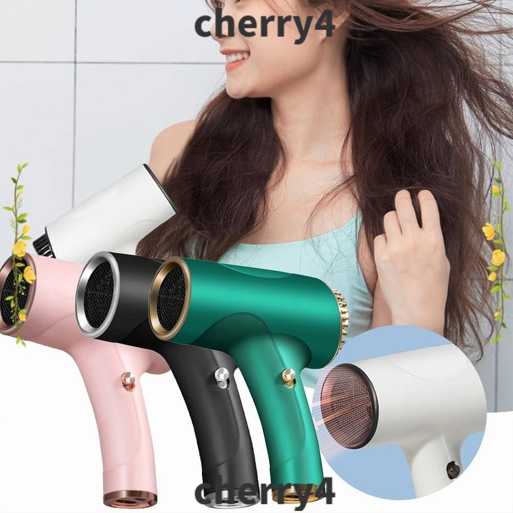 CHERRY Wireless Hair Dryer, Portable Anion Rechargeable Battery Hair ...