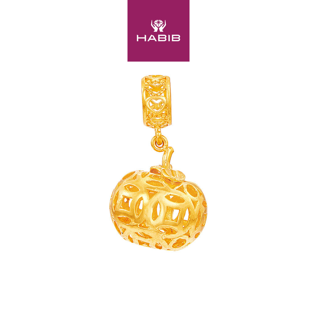 HABIB 916/22K Yellow Gold Charm PPJ05-P2840724 | Shopee Malaysia