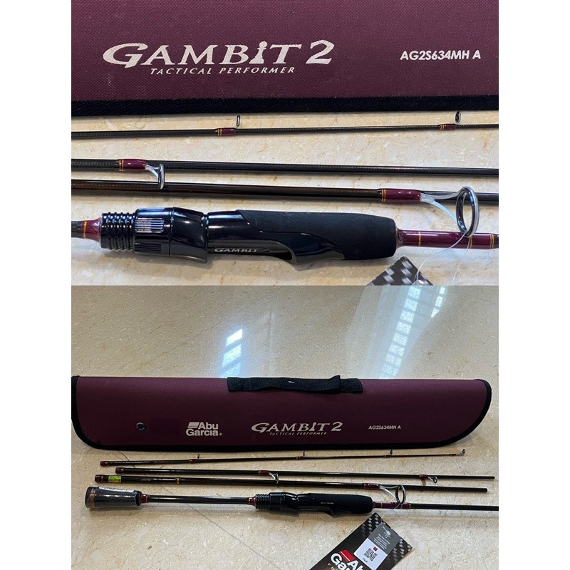 ABU GARCIA GAMBIT 2 II TRAVEL ROD 🔥Ready Stock🔥 100% Original🔥 | Shopee ...