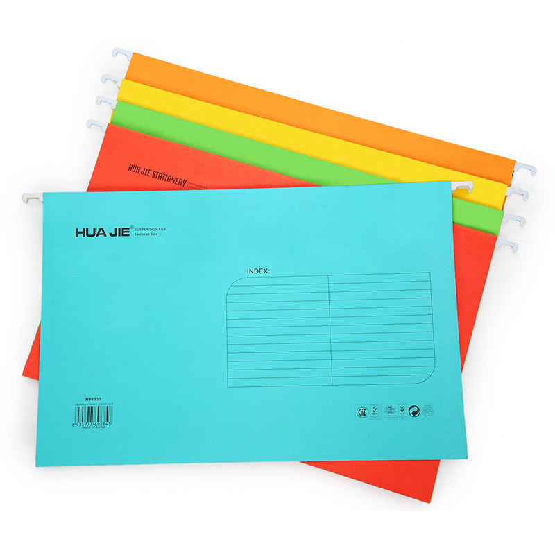 Paper Hanging Folder File Organizer A4 / FC Thickened Hanging File Rack ...
