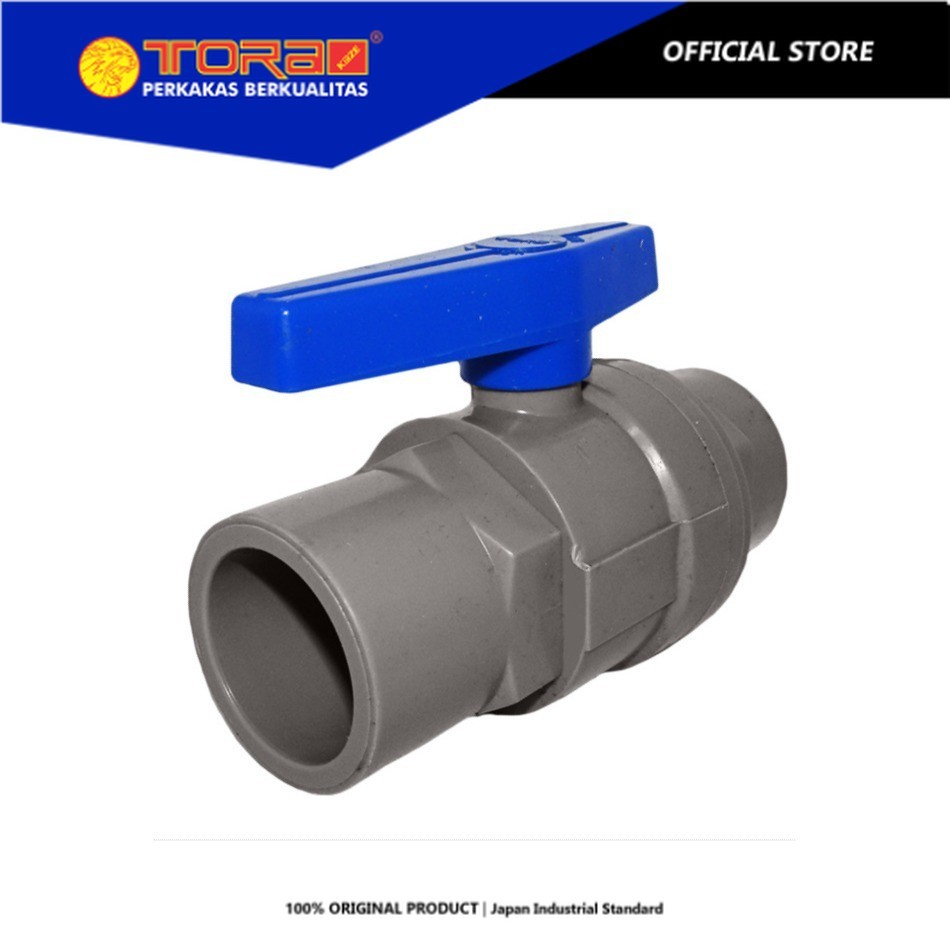 Tora Ball Valve PVC 1 Inch ABS Plastic Handle - Stop PVC Faucet ...