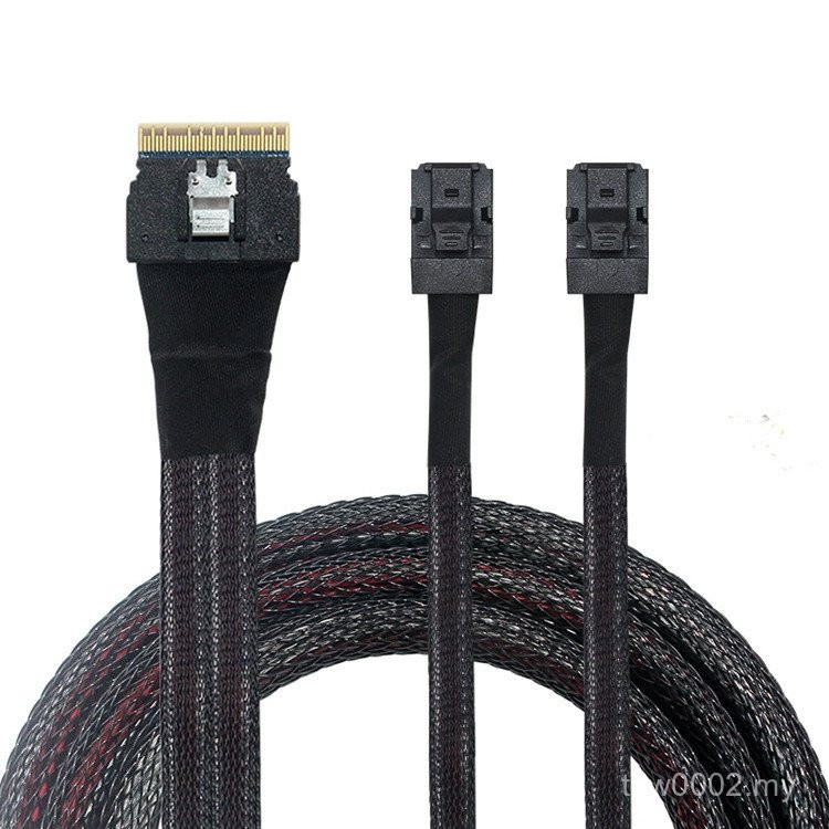 Kabel kad array server slimSAS sff-8654 8i hingga 2 SFF-8643 4i service ...