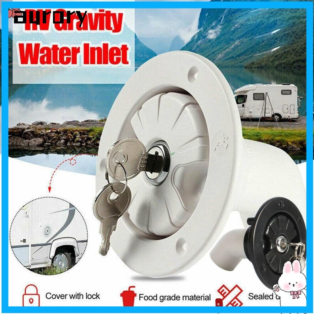 AURORY Inlet Hatch Filler Cap Inlet Filter with Keys Lockable For ...
