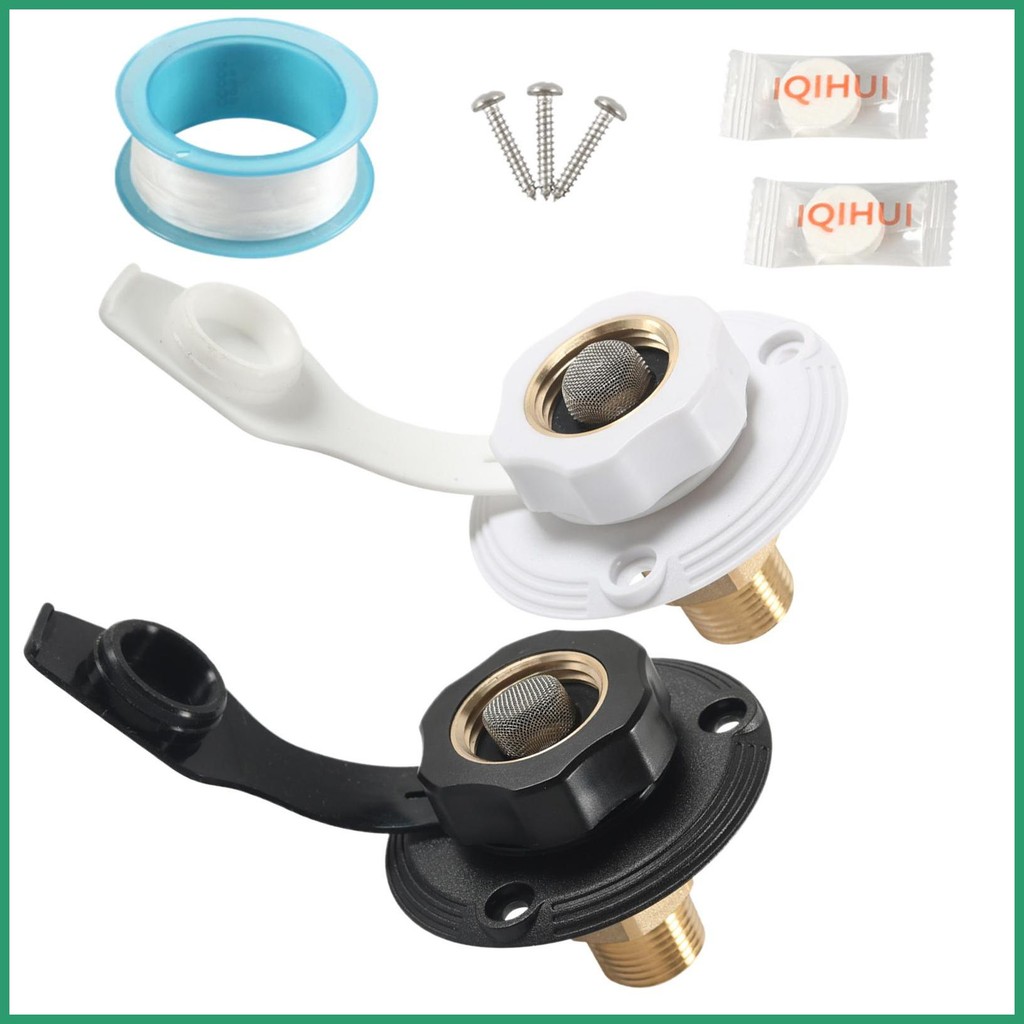 RV Water Tank Fill Port Inlet RV Water Filler Replacement Hatch Sturdy ...