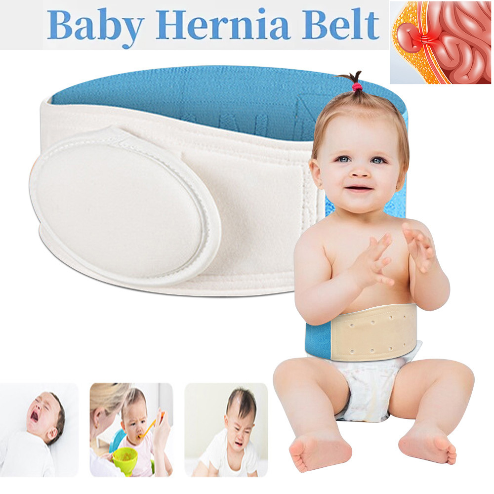 Salorie 1/2Pcs Baby Umbilical Hernia Hernia Belt Hernia Therapy Treatment Children Infant Baby ...