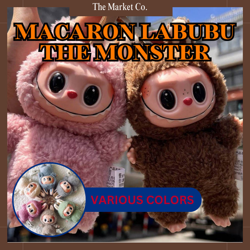 OEM Blind / Mystery Box Macaron LABUBU Heart-Beating Ethylene Face ...