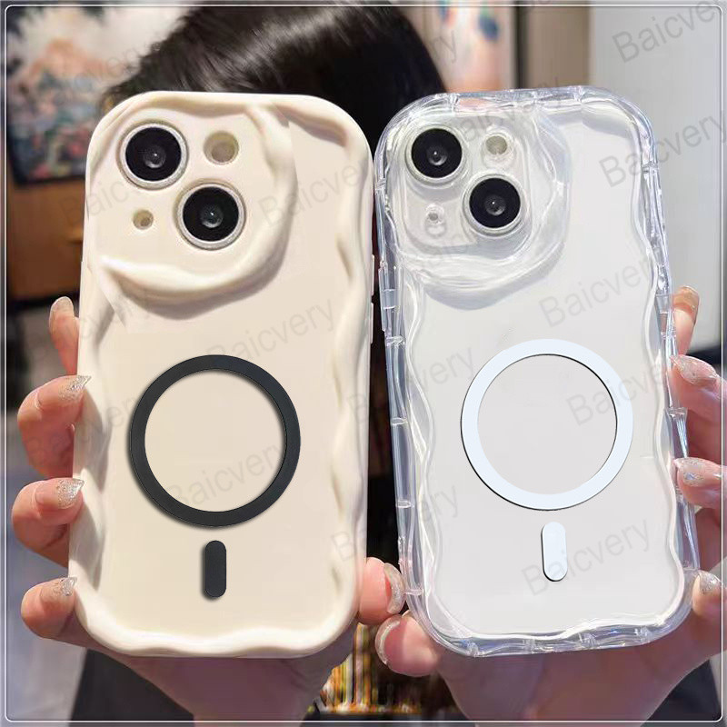 For Tecno Spark GO 2025 POP 9 Spark GO 1 With Magnetic Sticker Ripple ...