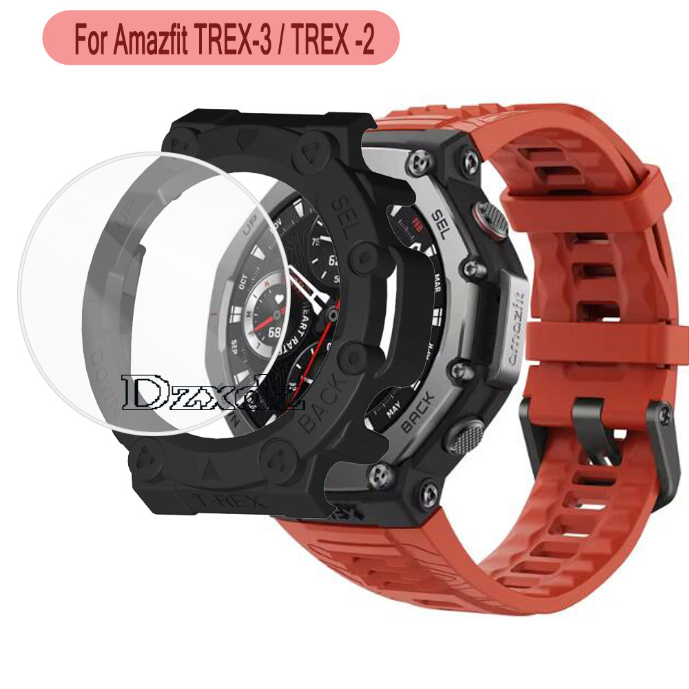 Protector Case For Amazfit T-Rex 3 T-rex 2 Smart Watch cases t rex 3 ...