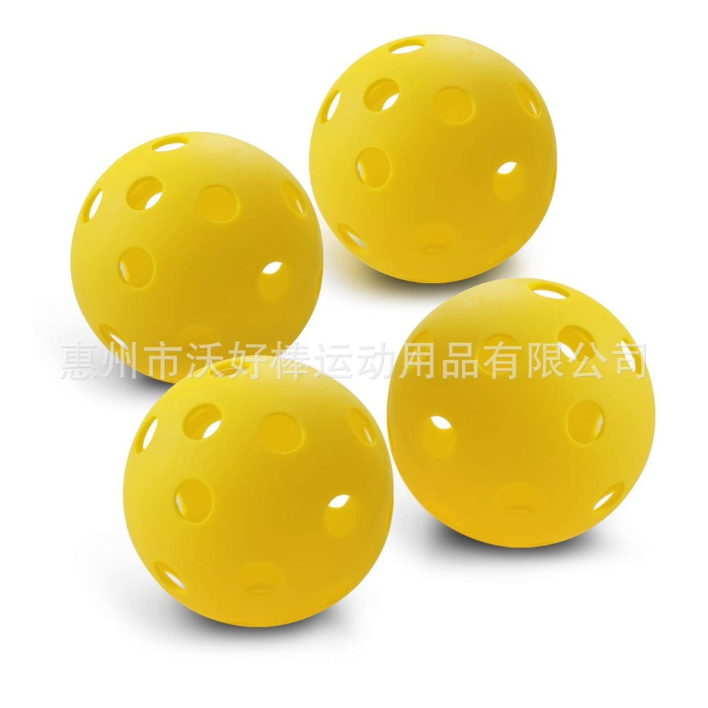 Pickleballs Pickleball 40 Holes 26 Holes 74mm Injection Molding ...