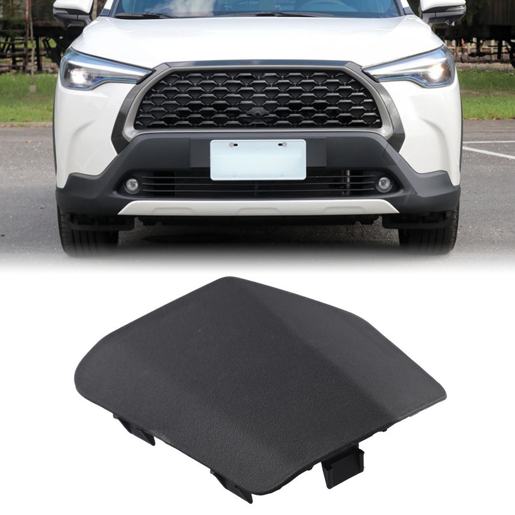 Stylish Black Plate Cap for Toyota For Corolla Cross 2022 High Strength ...
