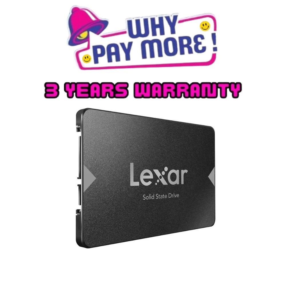 LEXAR NS100 2.5" 128GB | 256GB | 512GB | 1TB SSD Solid State Drive ...