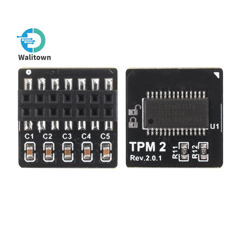TPM2.0 Security Module 14 Pin LPC H Trusted Platform Module Data ...
