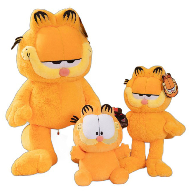 Garfield Cat Plush Toy Cute Cartoon Cat Pendant Soft Comfort Plushie ...